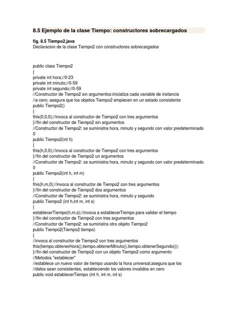 ejercicio 8 5 libro java pdf java lenguaje de programación notación