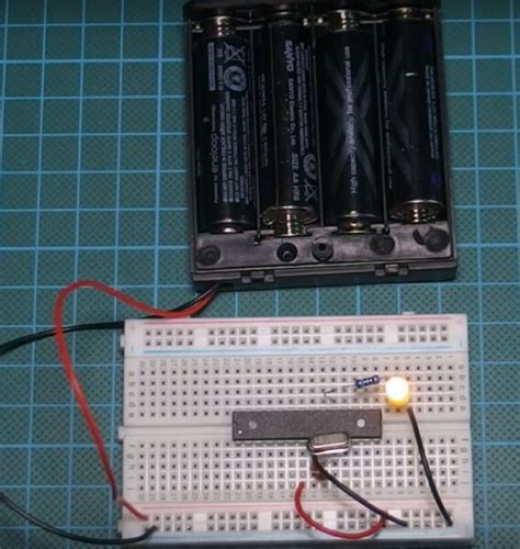 Arduino Atmega328p On A Breadboard Electronics Lab