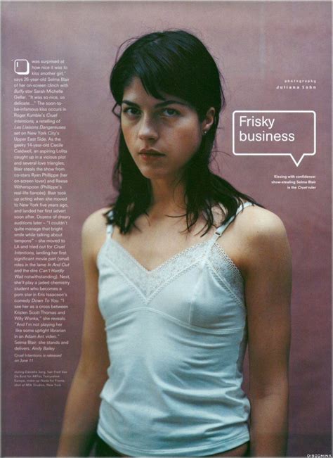Selma Blair Rosaline Centeno