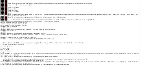 Can Not Build Extension · Issue 6041 · Eclipse Theiatheia · Github