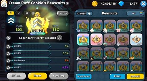 Cookie Run Kingdom Cream Puff Cookie Toppings And Beascuits Guide
