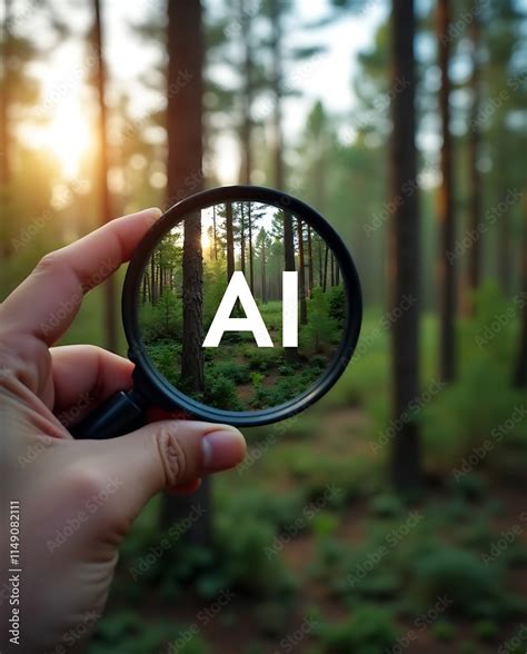 Stock Foto „ai Powered Image Recognition Technology Illustrating The