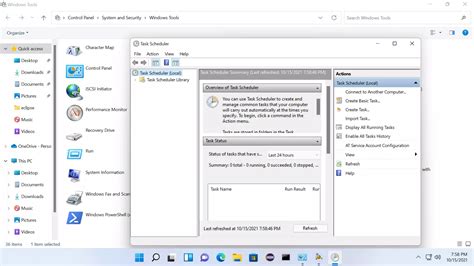 windows 11 task scheduler