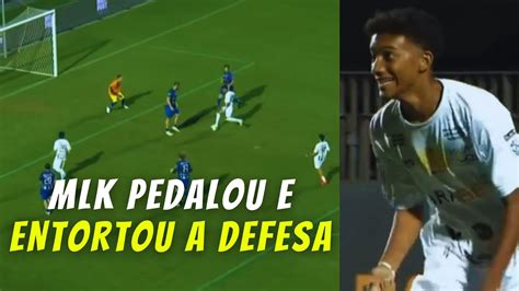 Robinho Jr Jogando Amistoso Driblando Geral Joia De 16 Anos Do Santos