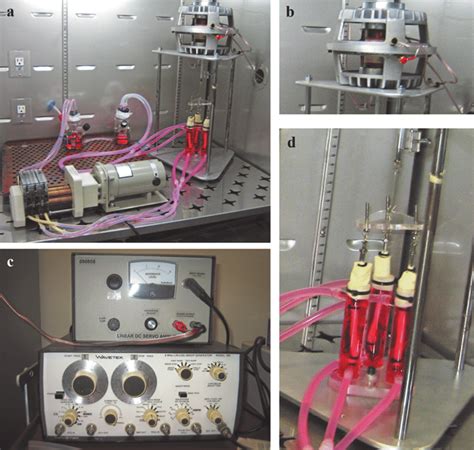 a design of the bioreactor b linear motor c amplifier and