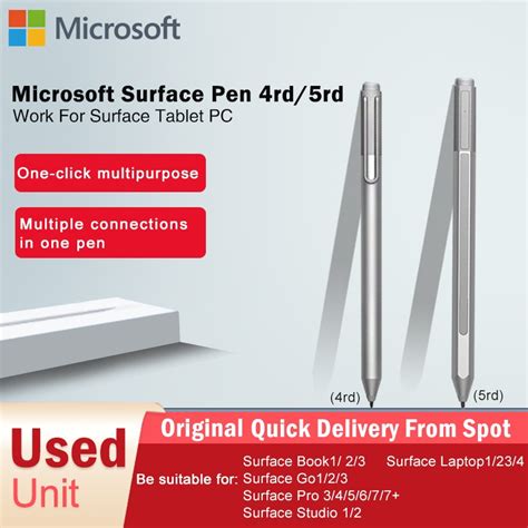 Microsoft Surface Pen（secondhand） Support With Surface Pro3pro4pro5