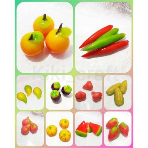 Jual Kue Lukchup Luk Chup Look Choup Lookchup Mini Custom Kue Buah