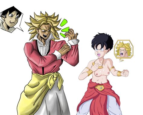 Rule 34 Angry Body Swap Body Switch Bodyswap Breasts Out Broly Broly