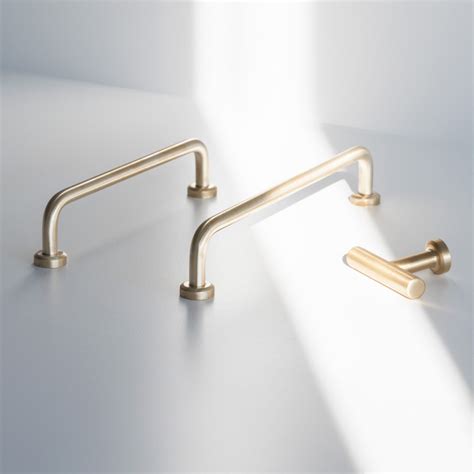 Knob T Viva Brushed Brass