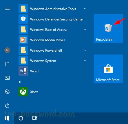 7 Ways To Open Recycle Bin In Windows 10 Password Recovery