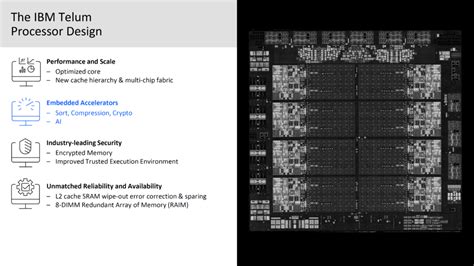 Ibm S Next Gen Z Processor Detailed Telum Chip Based On 7nm Process 22 5 Billion Transistors
