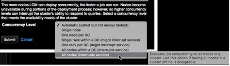 Job Concurrency In Lifecycle Manager Dse Opscenter Datastax Docs