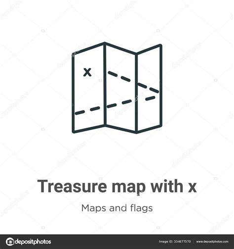 Treasure Map X Clipart
