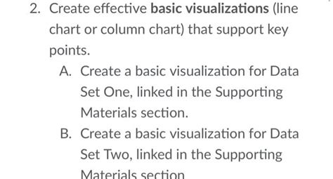 Create Effective Basic Visualizations Line Chart Chegg