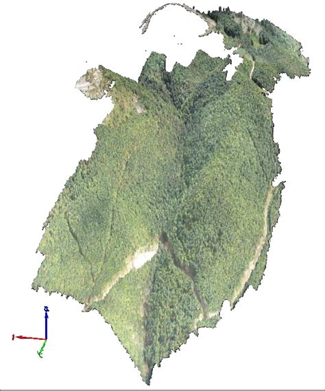 Dem Digital Elevation Model Generated By Pix4d Download Scientific Diagram