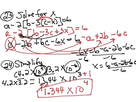 Pre Calculus Questions