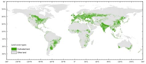 Spatial Distribution Of Global Cultivated Land And Its Variation Between 2000 And 2010 From