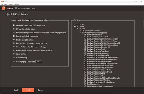create page object selection does not work as expected radzen blazor