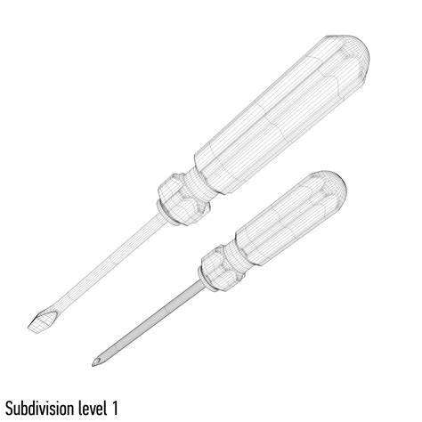 Torx Screwdriver Drawing