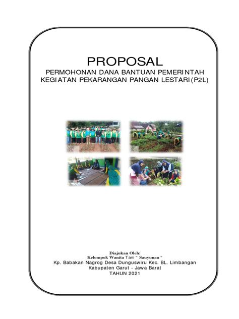 Proposal P2l Kwt Sauyunan Pdf