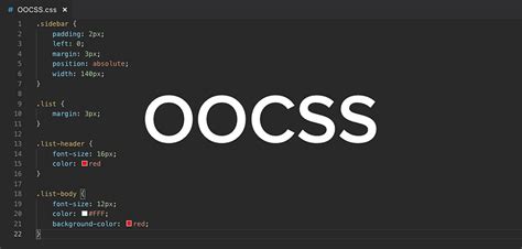 How To Better Organize Your Css Architecture With Oocss Bem And Smacss