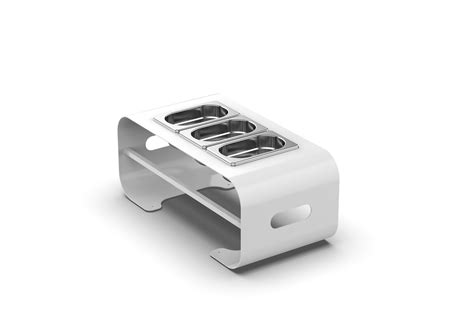 Moa Design Moabf3bia 02 Moa Module M14 White Modular Riser With G