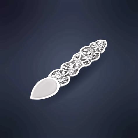 Antique Finished And Detailed Silver Arathi