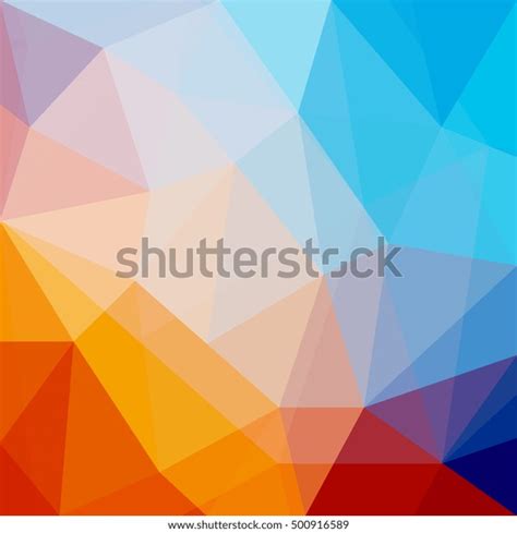 Abstract Colorful Geometrical Background Vector Stock Vector Royalty Free 500916589 Shutterstock