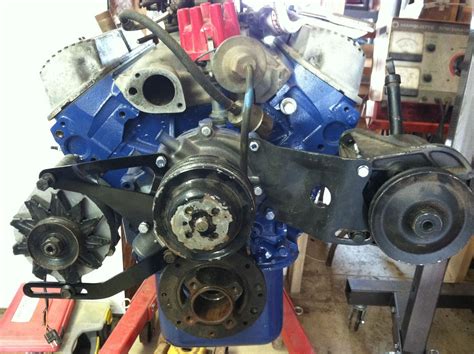 351w Alternator Mounting Bracket 1969 Ford Mustang 351w Alternator