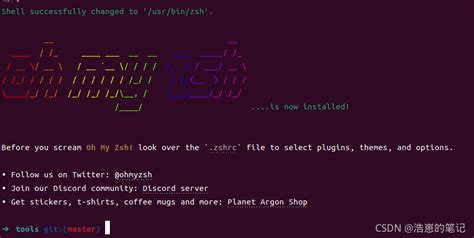 ubuntu版本安装zsh、配置ohmyzsh及插件、主题更换 ubuntu ohmyzsh csdn博客