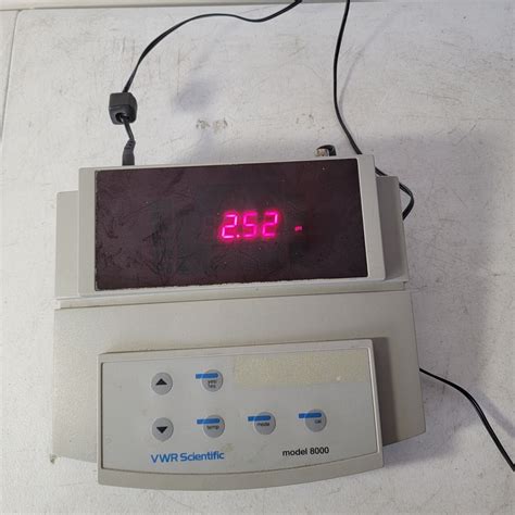 Vwr Model 8000 Ph Meter And Thermometer Lab Liquidators Store