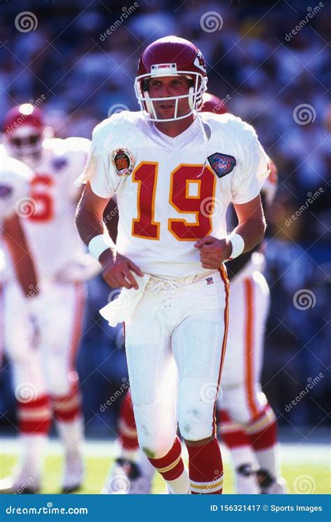 Joe Montana Kansas City Chiefs Editorial Photography Image Of