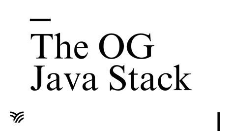 Code Smarter Not Harder Choosing Java Stack For Modern Development