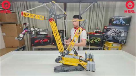 Assembly Of Liebherr Crawler Crane Lr 13000 Youtube