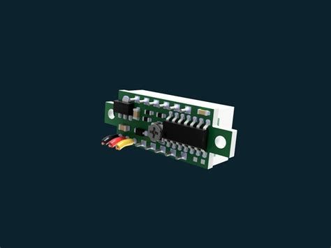 3 Digit Led Display 3d Model Cgtrader