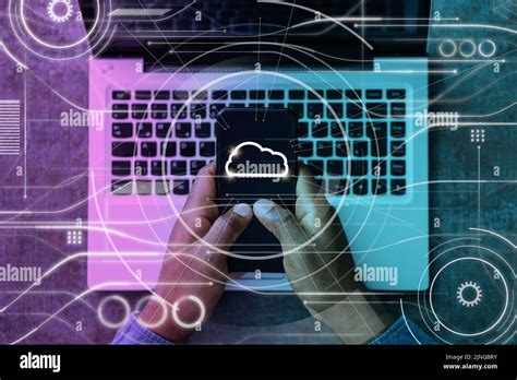 Business Cloud Technology Data Storage Network And Connection Stock Photo Alamy