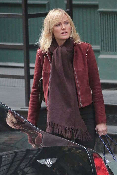 Malin Akerman On The Set Of Billions Season 3 In New York 11202017