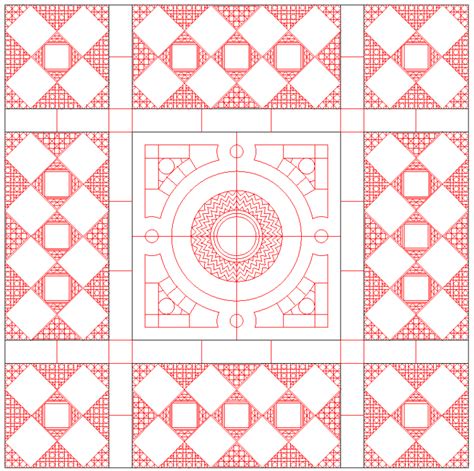 Pattern Dwg File Arabic Cnc