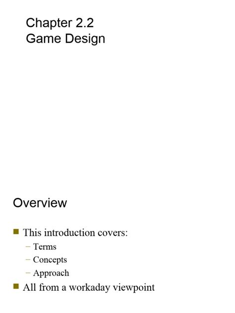 22 Gamedesign Pdf Humancomputer Interaction System