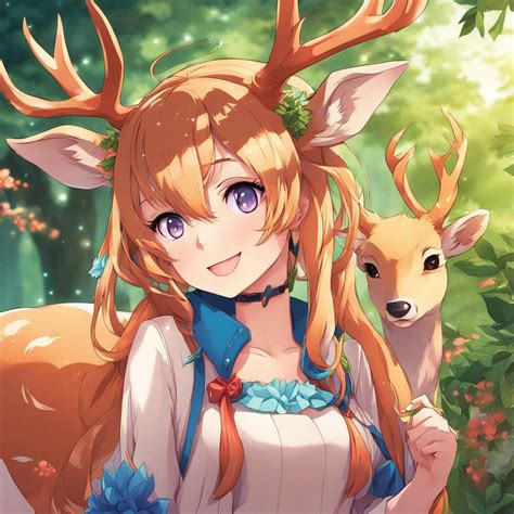 Liams Anime Deer Girl Art By Liam0914 On Deviantart
