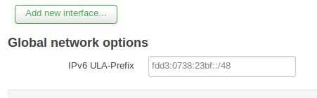 How To Configure A Static IPv Address Network And Wireless Configuration OpenWrt Forum