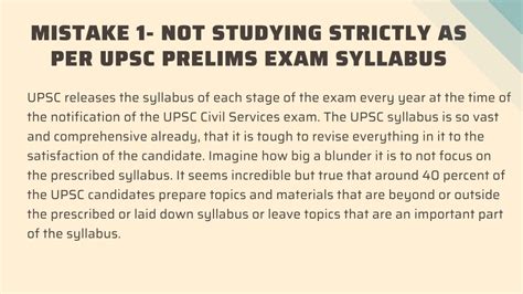 PPT 5 Most Common UPSC Prelims Mistakes To Avoid PowerPoint Presentation ID 11796048