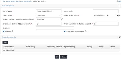 Support H C IMC UAM X Authentication And ACL Based Access Control Configuration