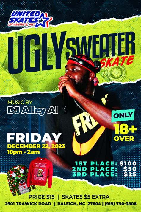 Ugly Christmas Sweater Adult Night 18