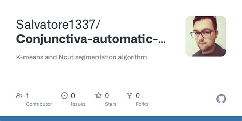 Github Salvatore1337conjunctiva Automatic Segmentation K Means And