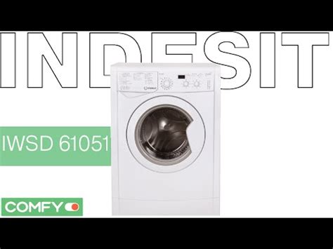 Indesit IWSD 61051 - узкая вместительная стиральная машина ...