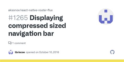 Displaying Compressed Sized Navigation Bar Issue Aksonov React Native Router Flux Github