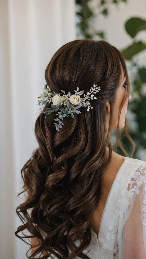 Pin By 𝙅𝙤𝙚art𝙍𝙪𝙩𝙝𝙚𝙧𝙛𝙤𝙧 On Hair Tutorial Wedding Hair Down Wedding