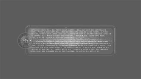 medium text decoding window with percentage loader stock video video