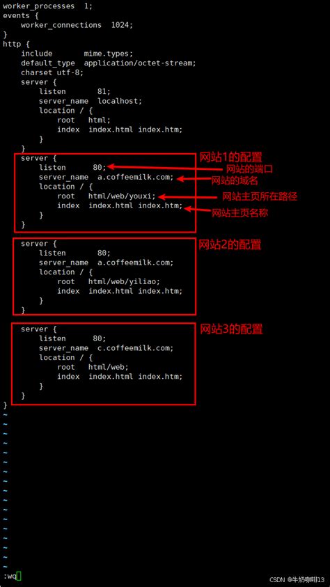 实现将nginx的每个网站配置单独的nginx配置文件——每个网站单独管理 nginx如何为多个应用设置单独的配置文件 csdn博客